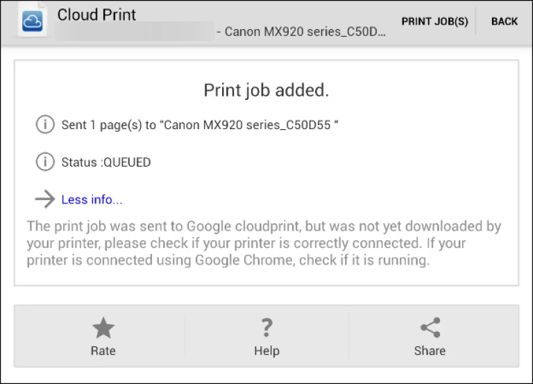 How to print from the Kindle Fire HD or HDX