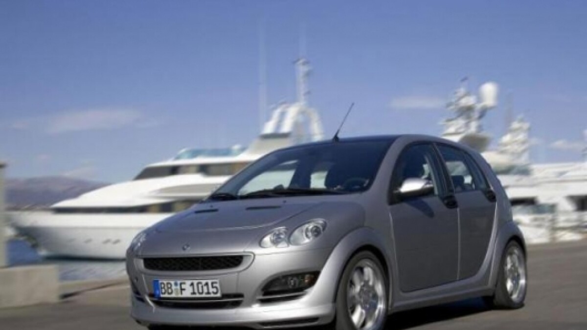 smart forfour car