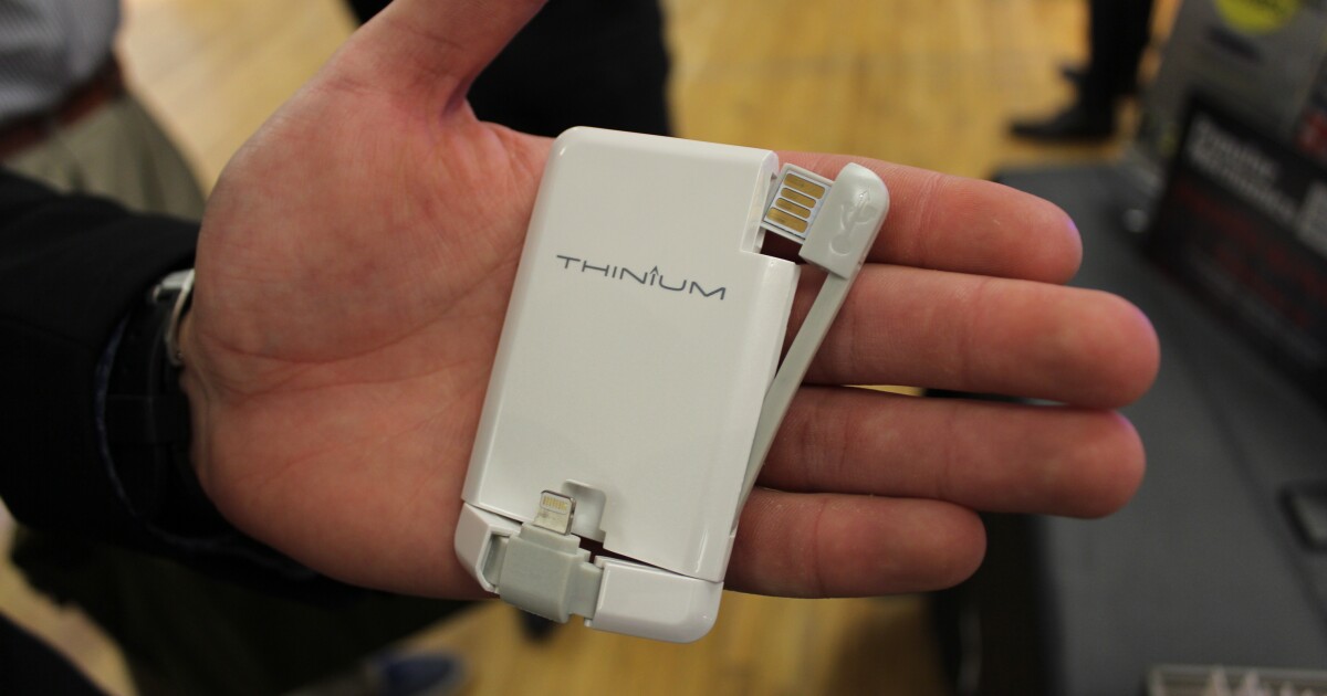 Thinium Charge claims to be the world's thinnest wall charger