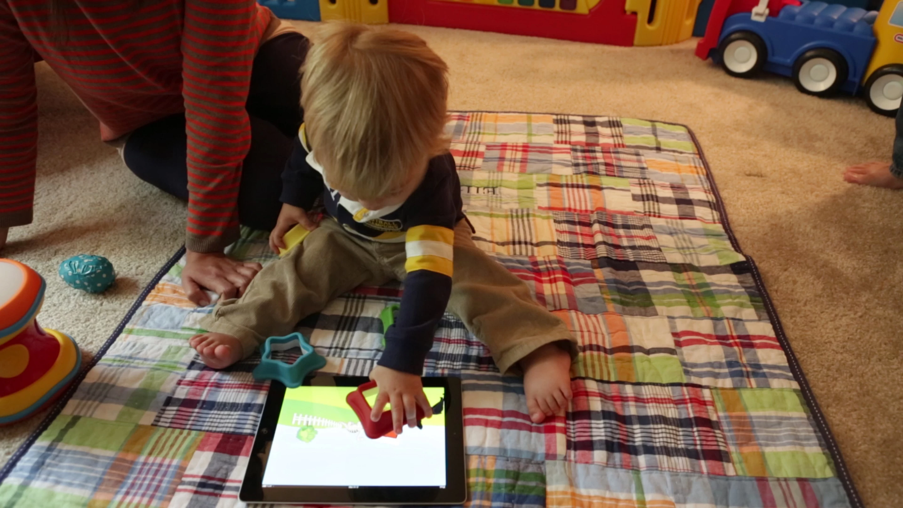 Tiggly Shapes bring traditional toddler shape games to the iPad