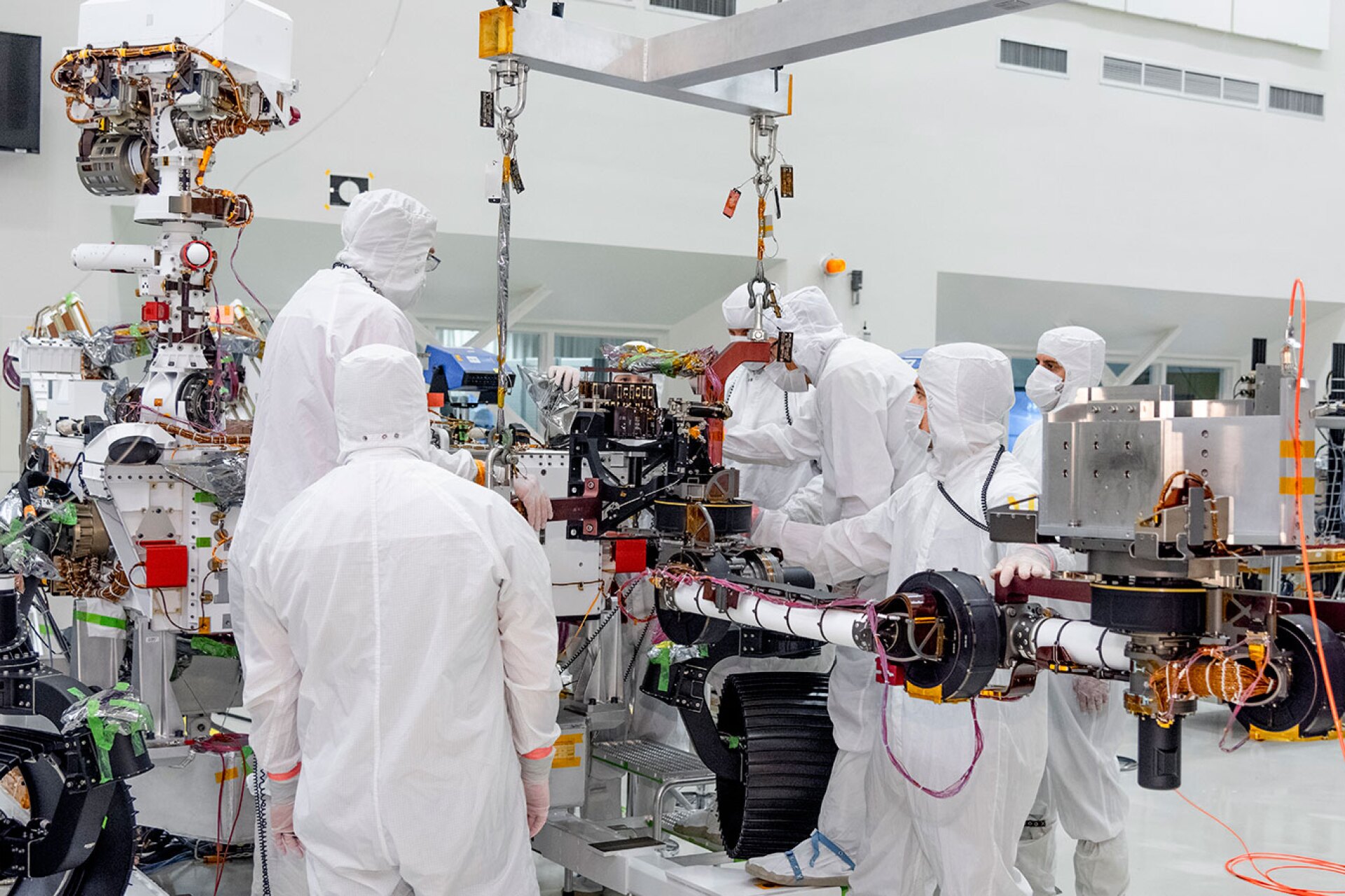 NASA's Mars 2020 rover gets robotic arm to search for life on the Red ...