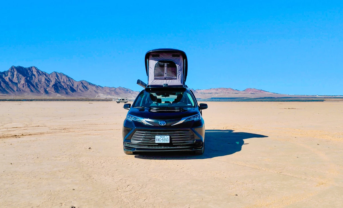 Unicamp Toyota Sienna Pop Top is an affordable US mini-camper option