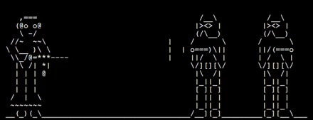 Art in the age of ones and zeros: ASCII art