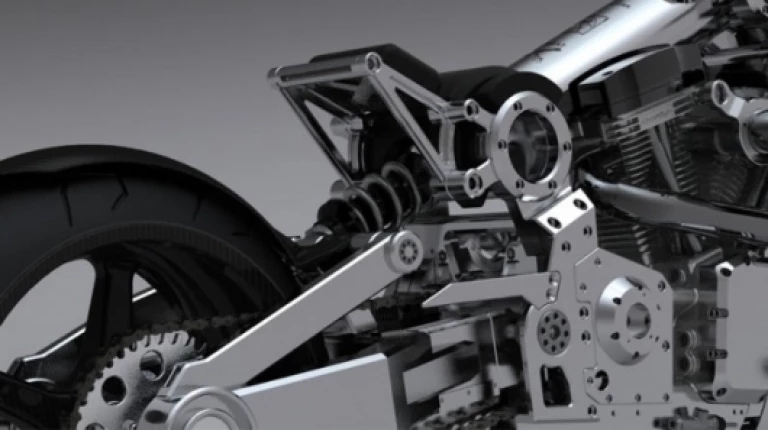 Confederate's all-aluminium P120 Fighter Combat motorcycle