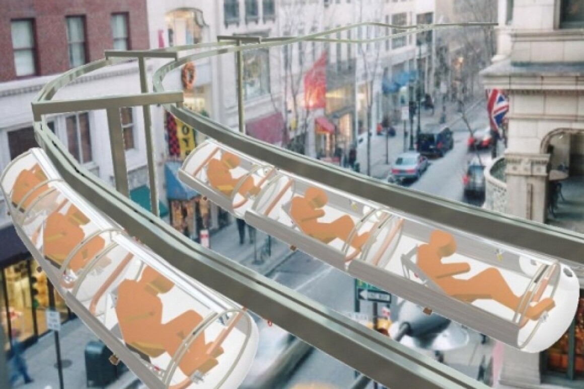 The Shweeb Human-powered monorail