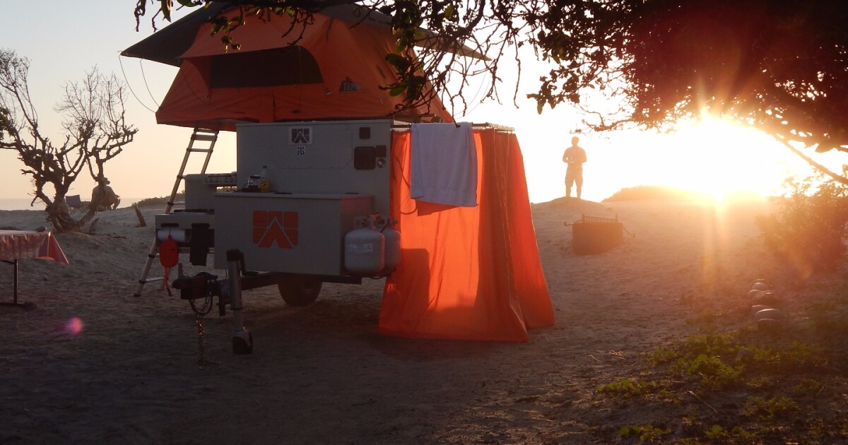 Base Camp customizable trailer supplies a rugged box of adventure