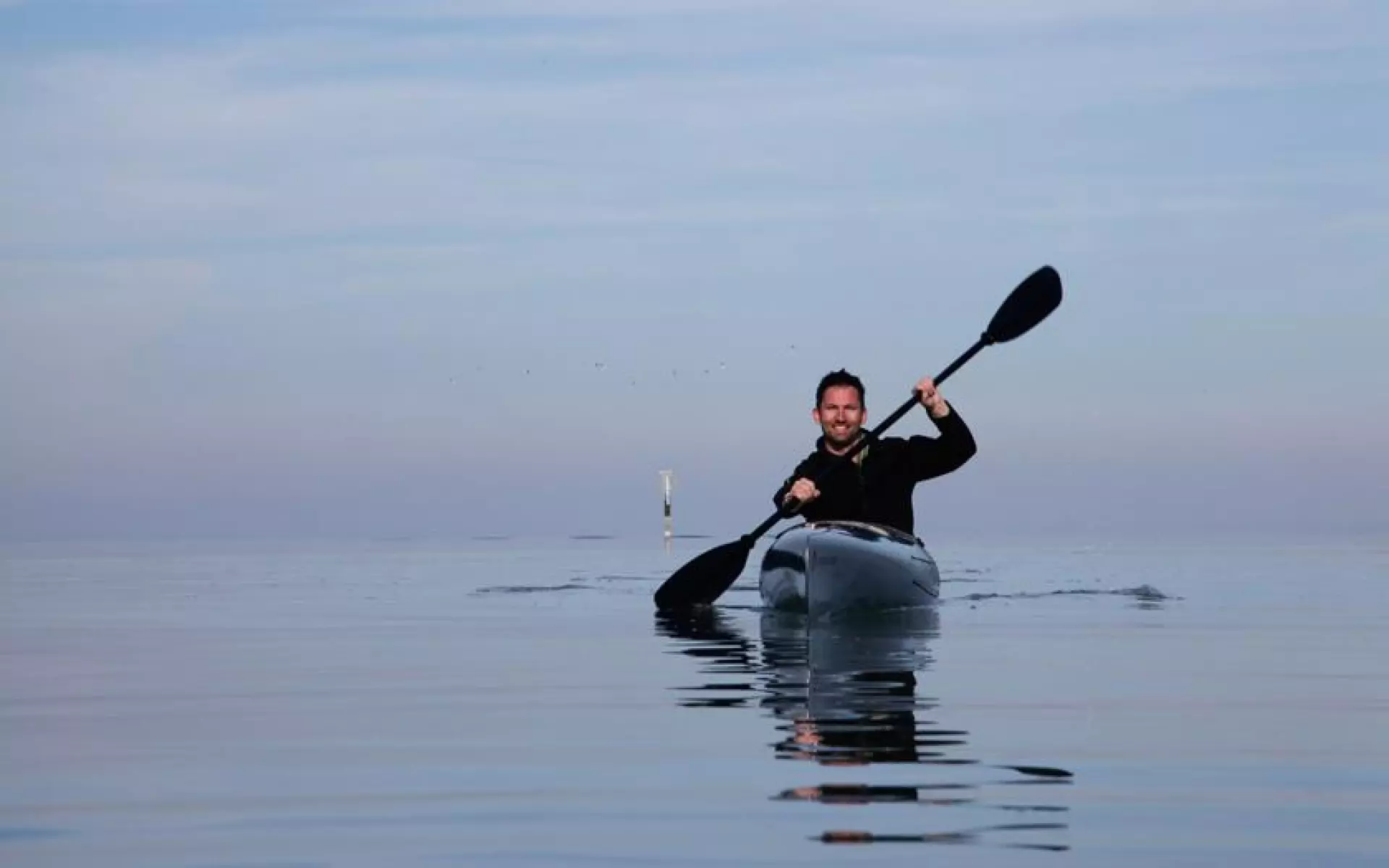 Modular Backyak is a sled, kayak, sailboat and backpack in one