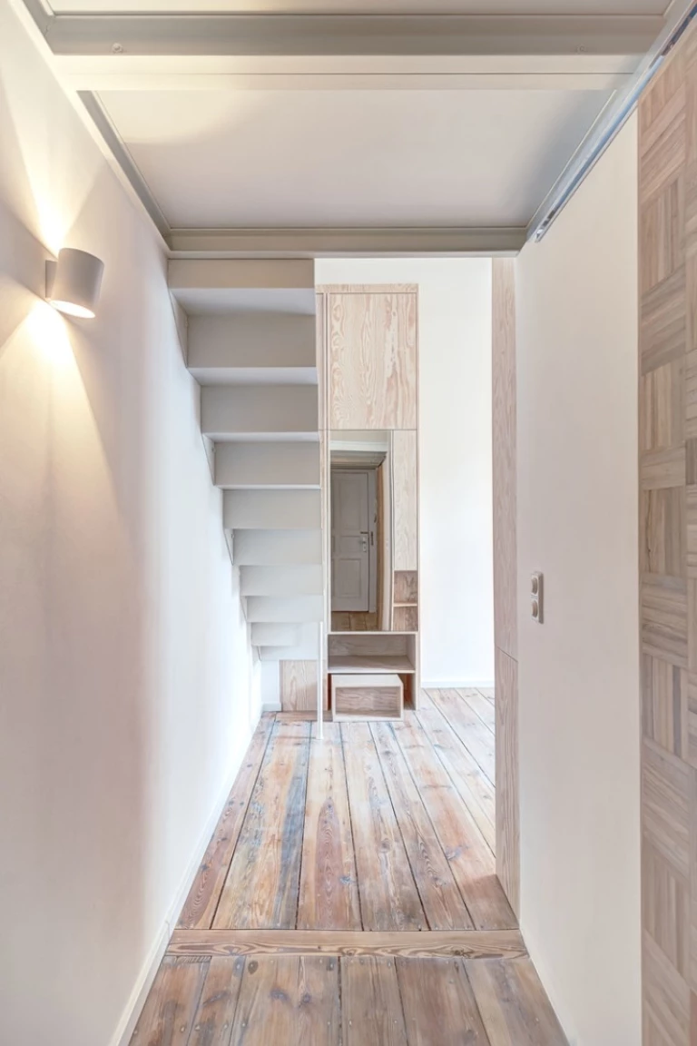 Tiny German apartment makes clever use of space