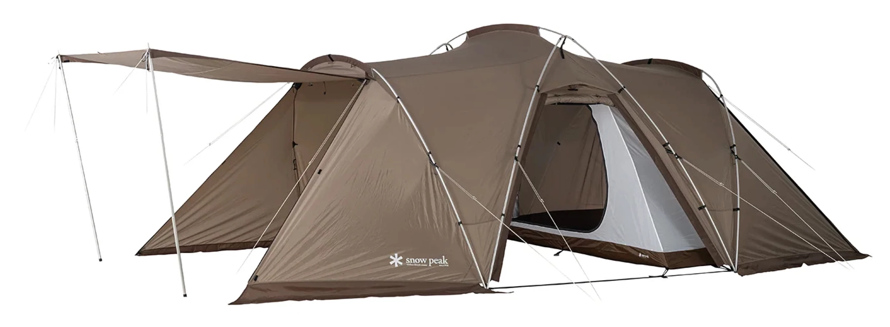 Snow Peak Land Nest multi-room family glamping tent