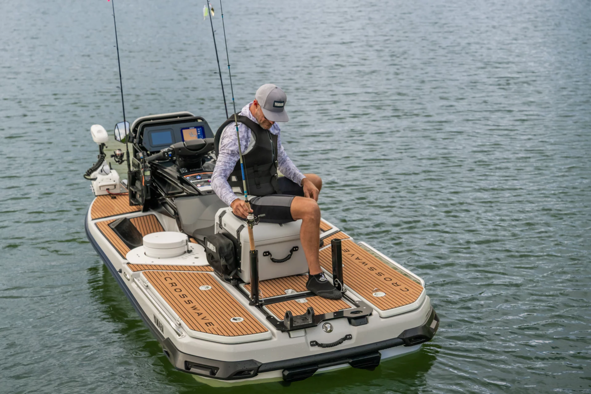 Yamaha CrossWave WaveRunner PWC adventure jet boat