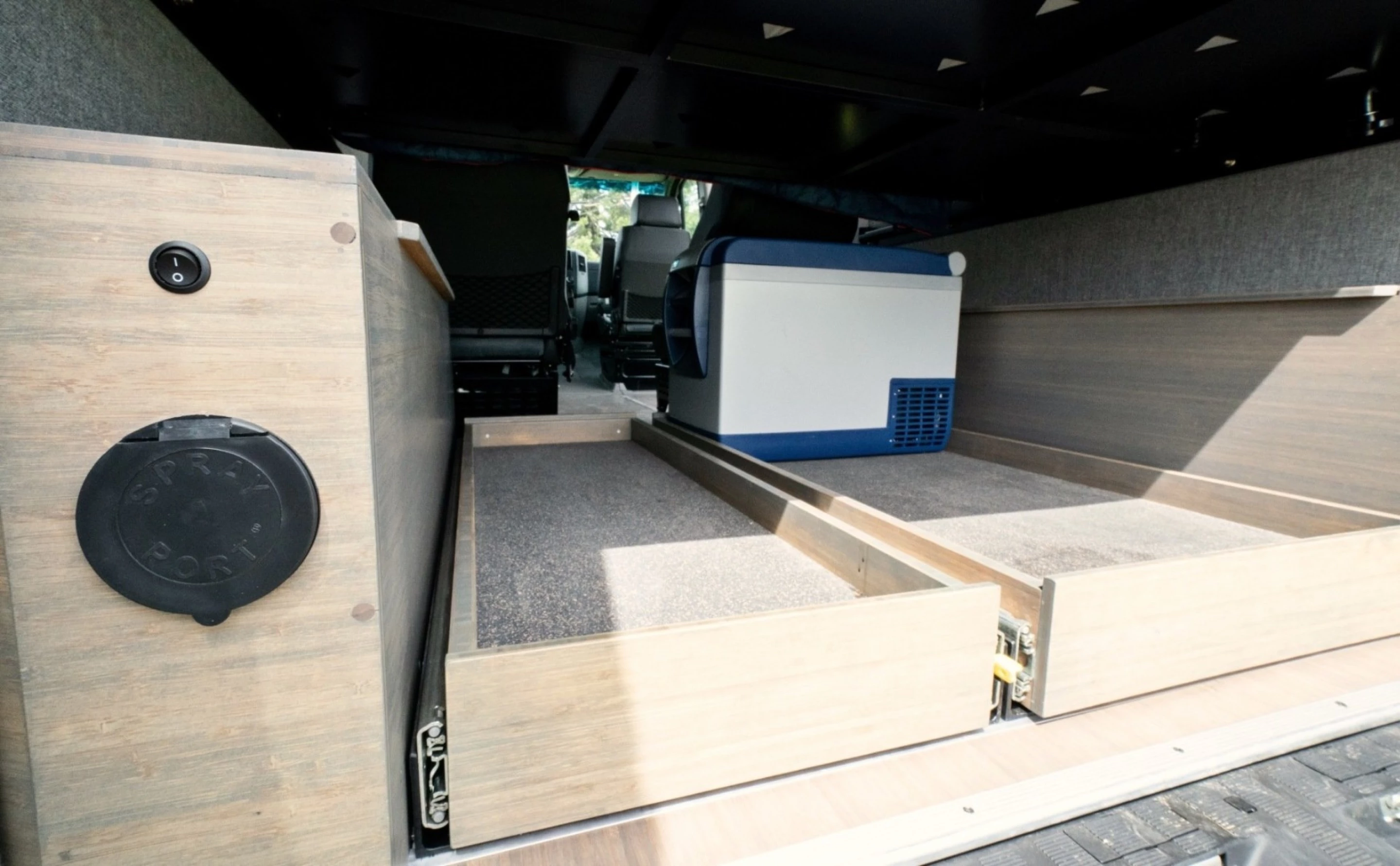 Swiss Army Sprinter camper van packs five people, solar power and ...