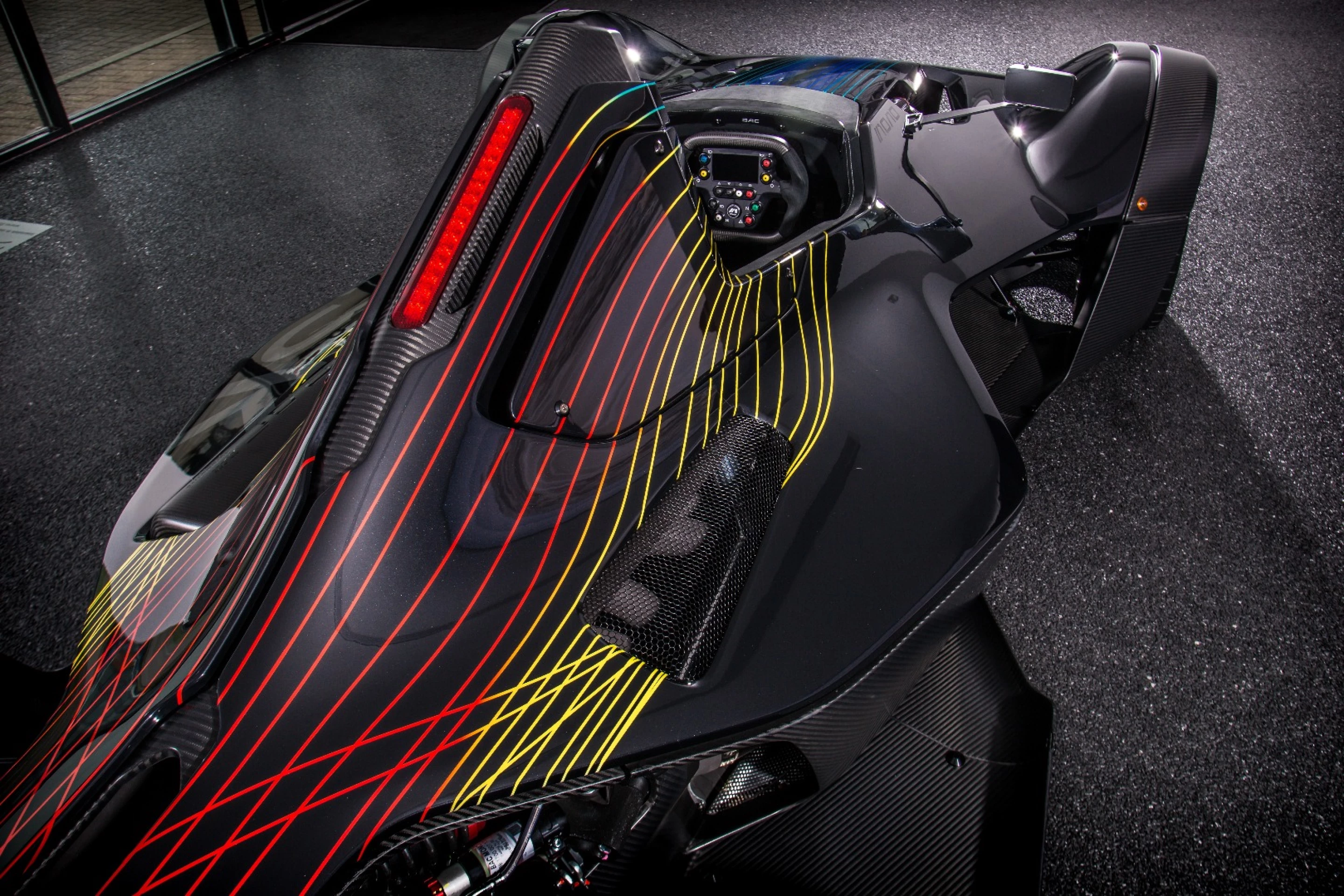 BAC brings aerodynamic color to its "Art Car" Mono