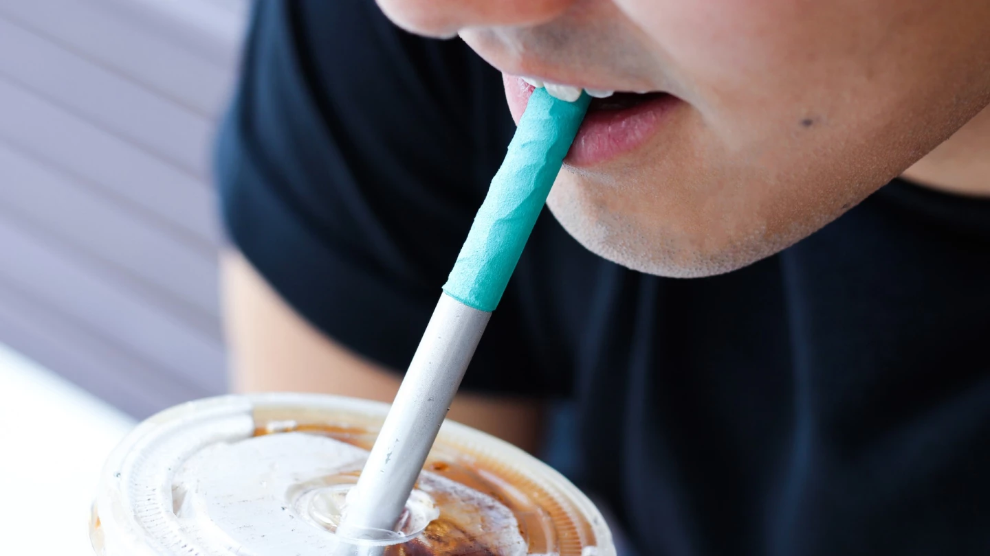 New straw is reusable, "chewable" and spin-dryable