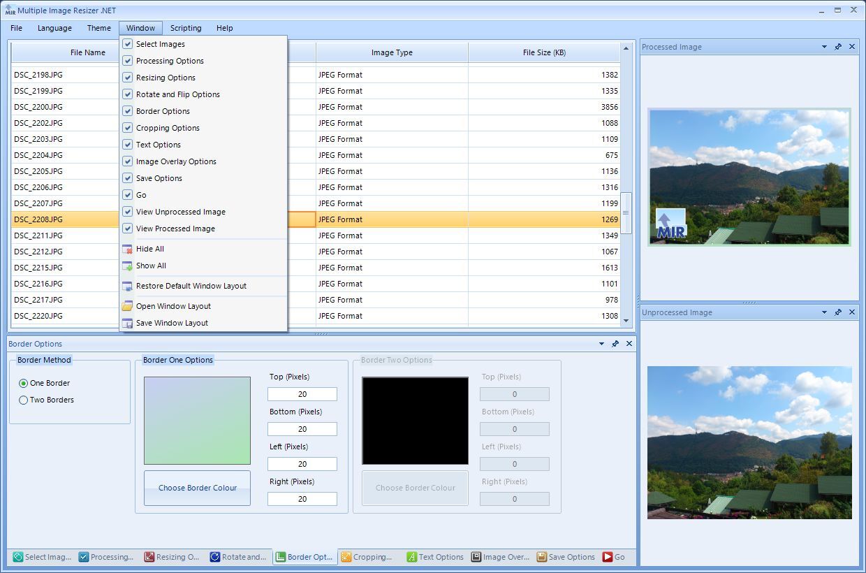 How to resize multiple images (and do much more) using Multiple Image Resizer .NET