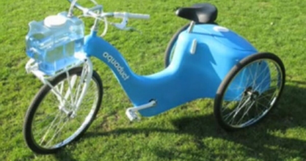 Pedal power delivers clean water to the developing world