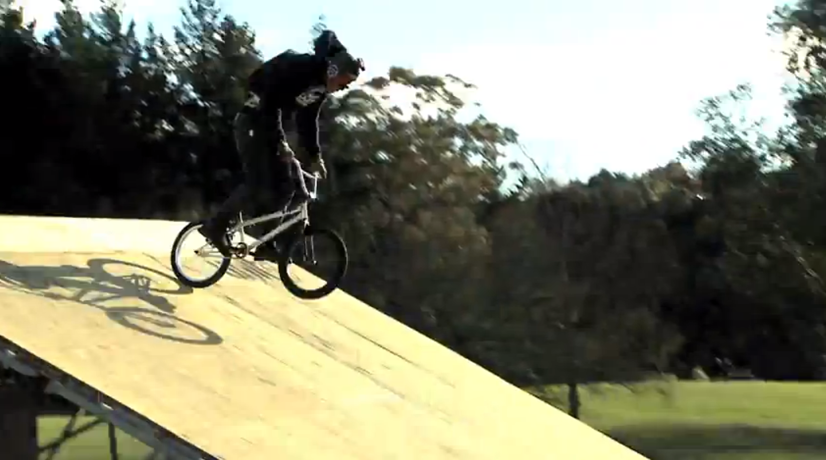 First triple backflip on BMX bike