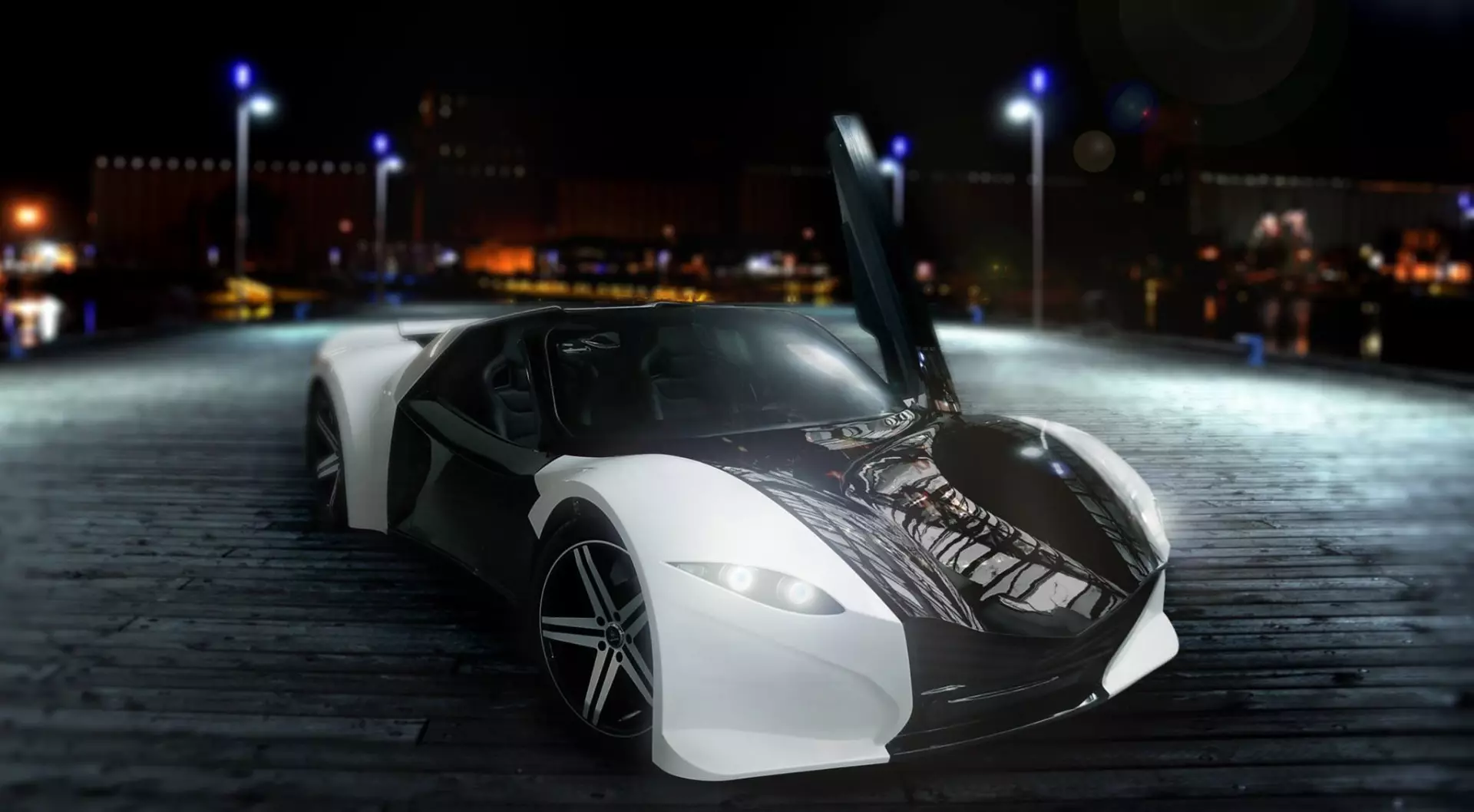 Tomahawk super kit-car supports a trio of powertrains