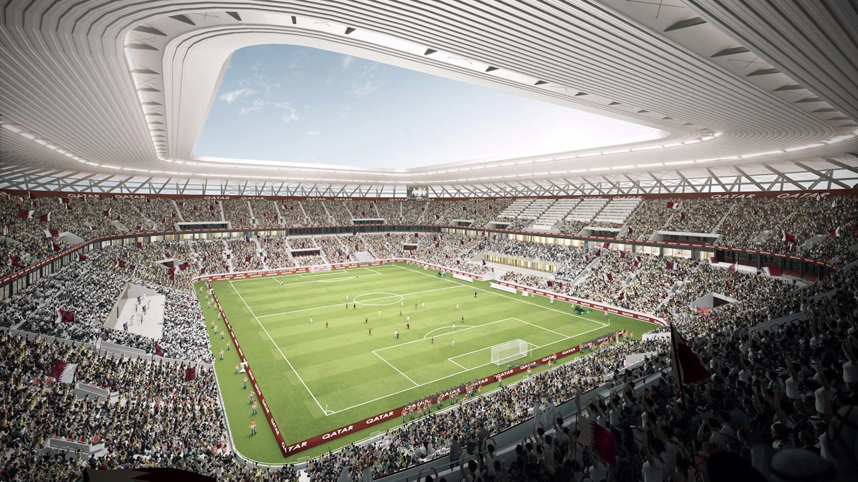 Qatar to build world's first demountable football stadium out of ...