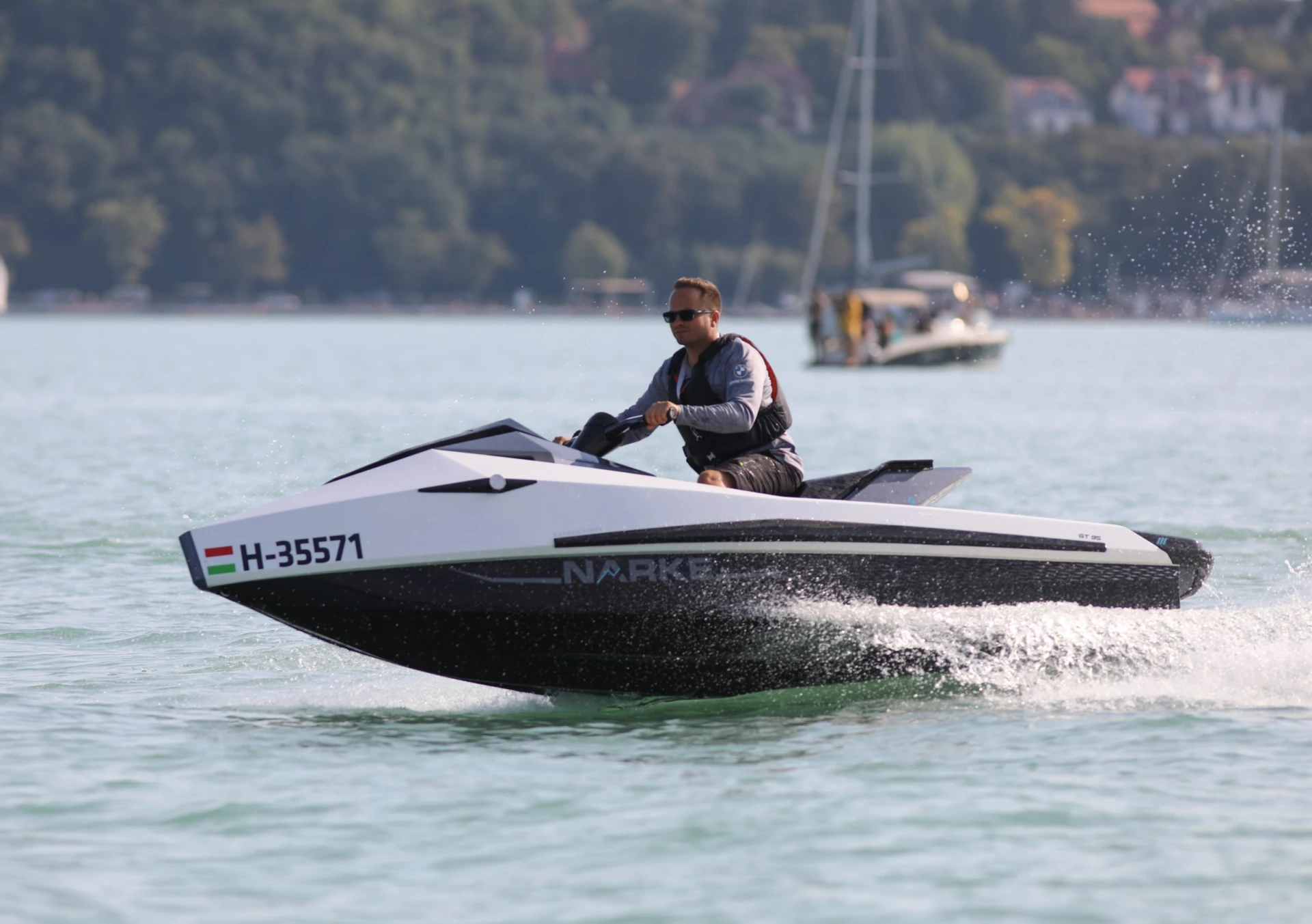 Narke's latest electric PWC has room for three
