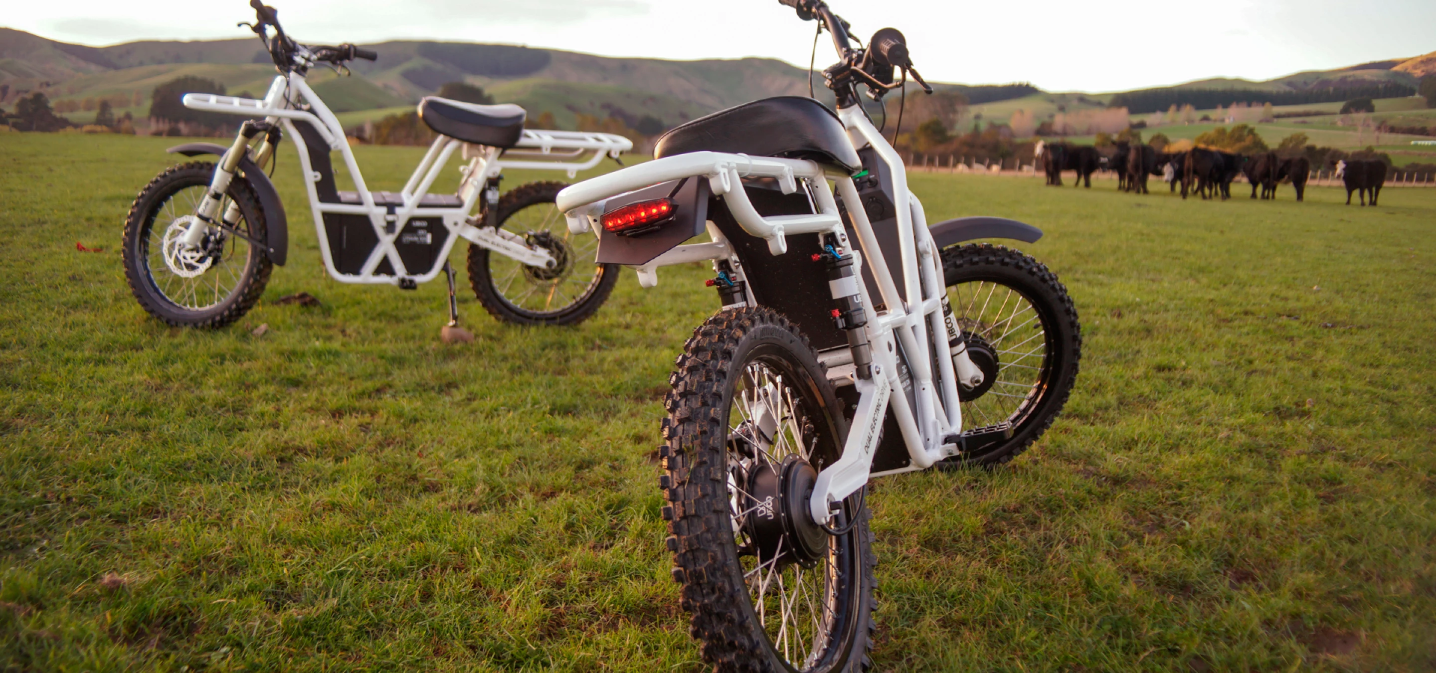 The Ubco 2x2 tackles tough terrain, powers your tools