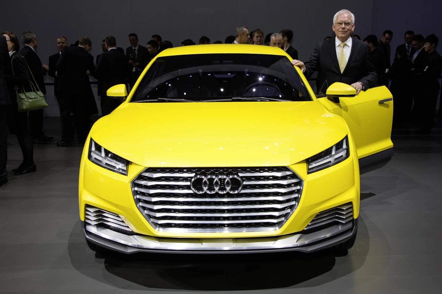 Audi transforms the TT coupe into a 123-mpg plug-in off-roader