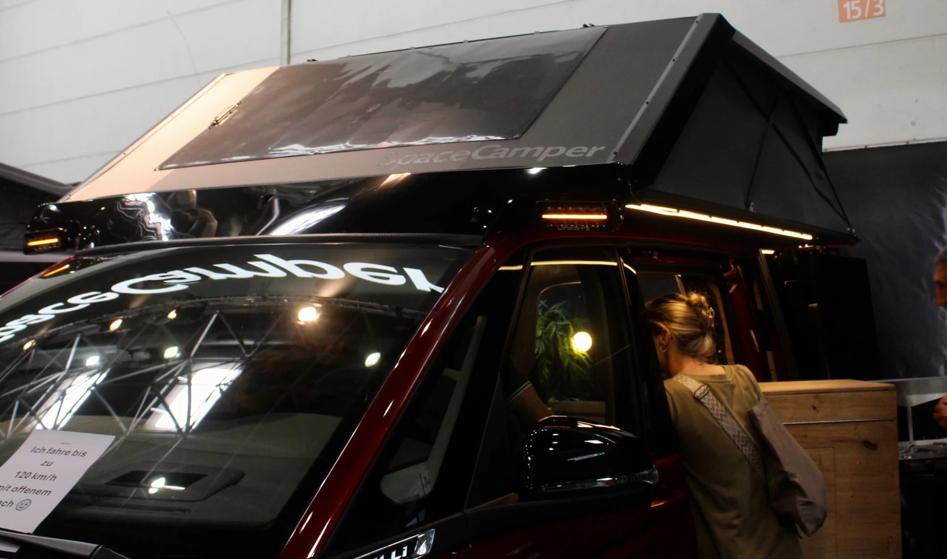 This VW camper van has the wildest pop-up roof in the small RV world