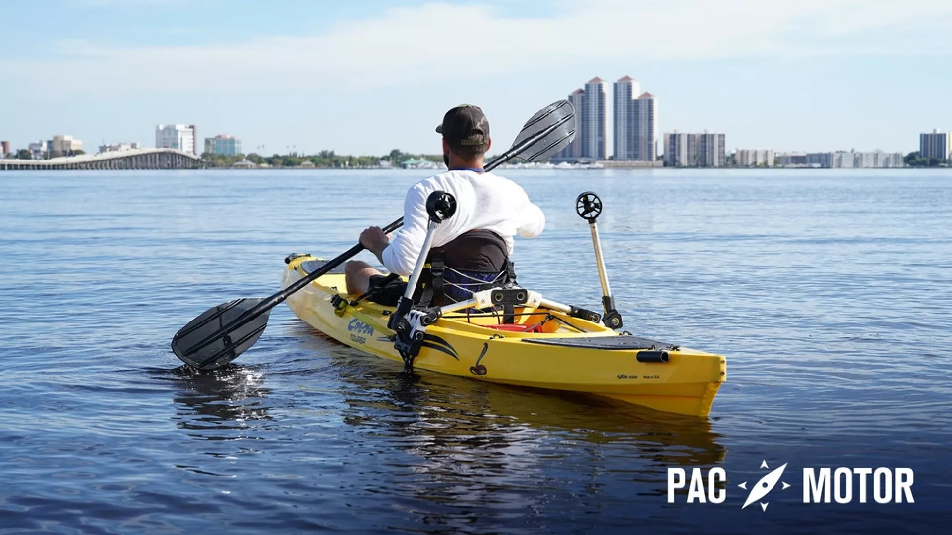 PacMotor system adds dual electric motors to existing kayaks
