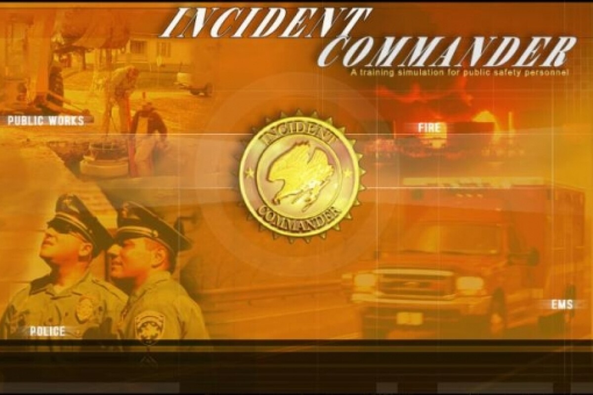 Incident Commander Simulation software for Emergency Personnel
