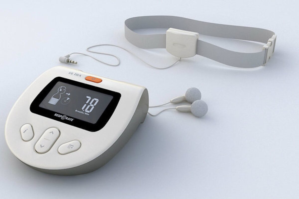 RESPeRATE aims to let users breathe their way to lower blood pressure