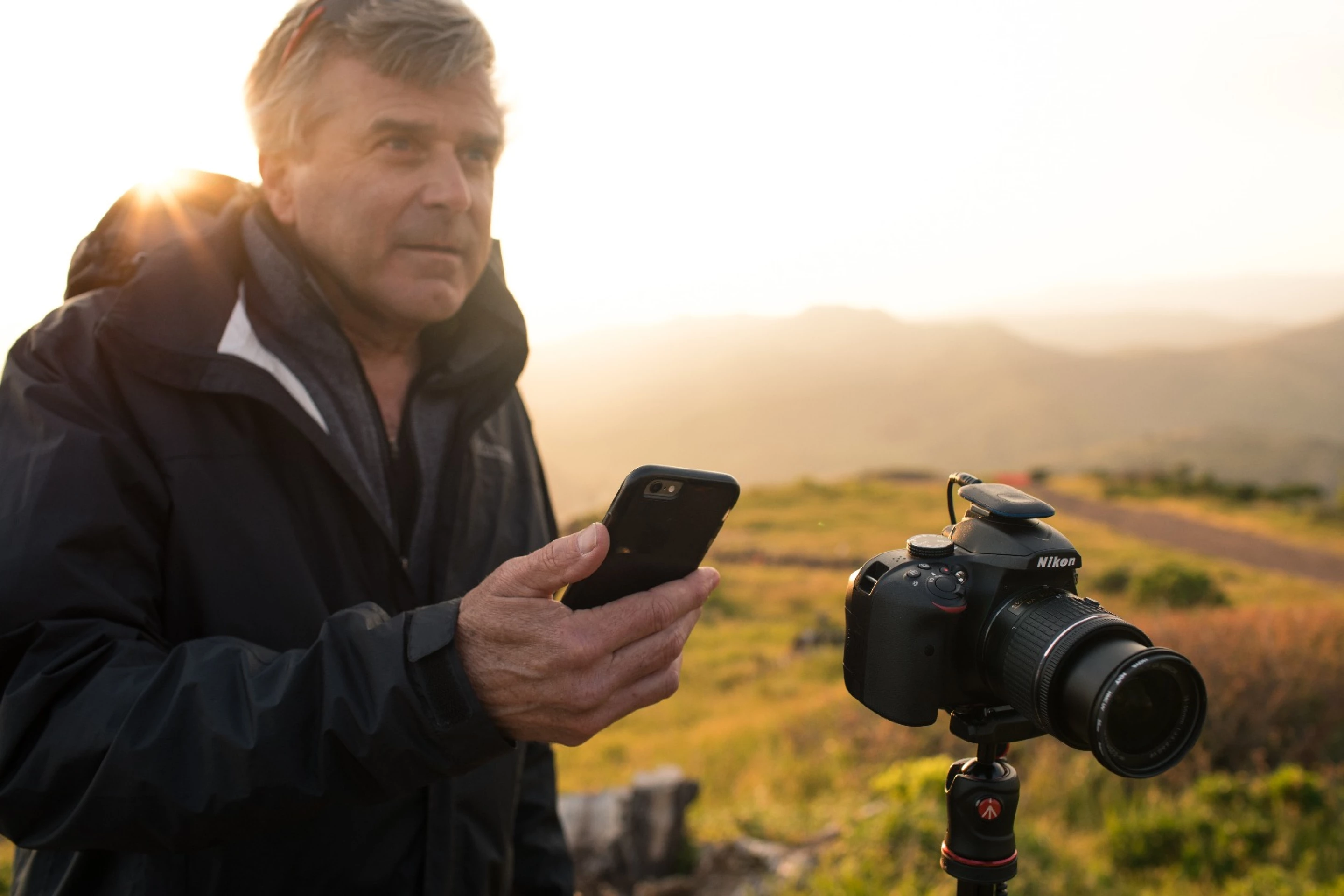 Spark offers three ways to control your camera