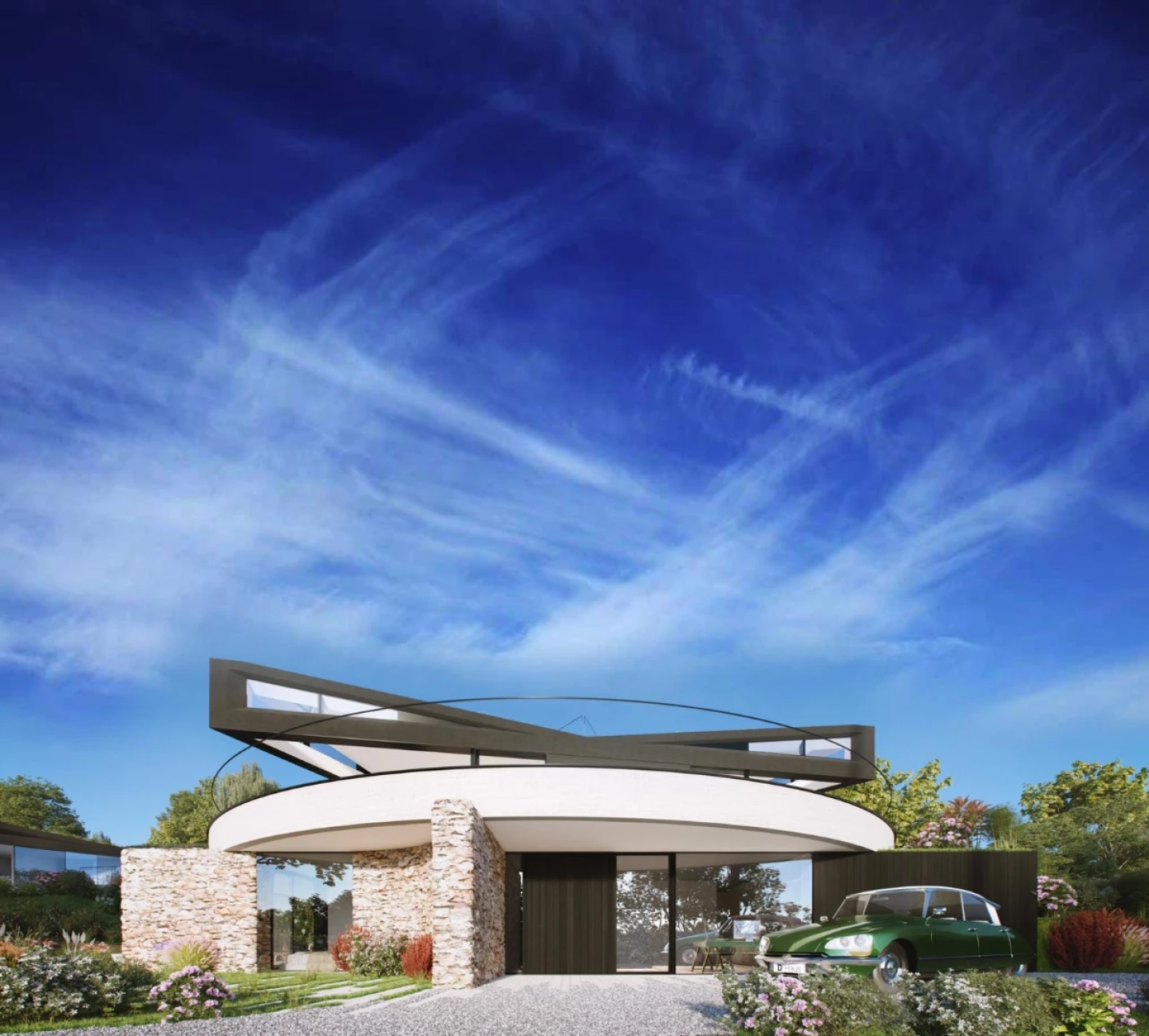 Revolving Devon House concept lets you choose your own view
