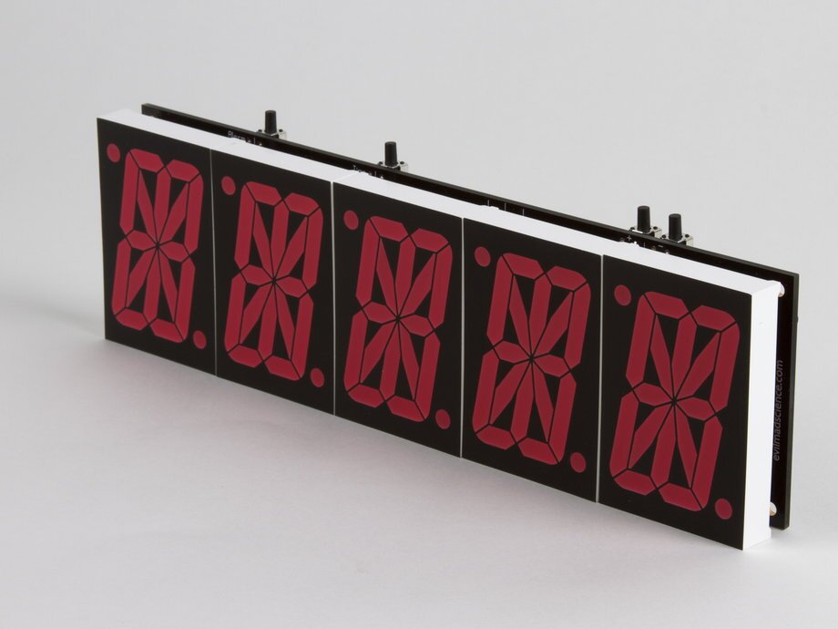 Alpha Clock Five Features A Hackable Led Display