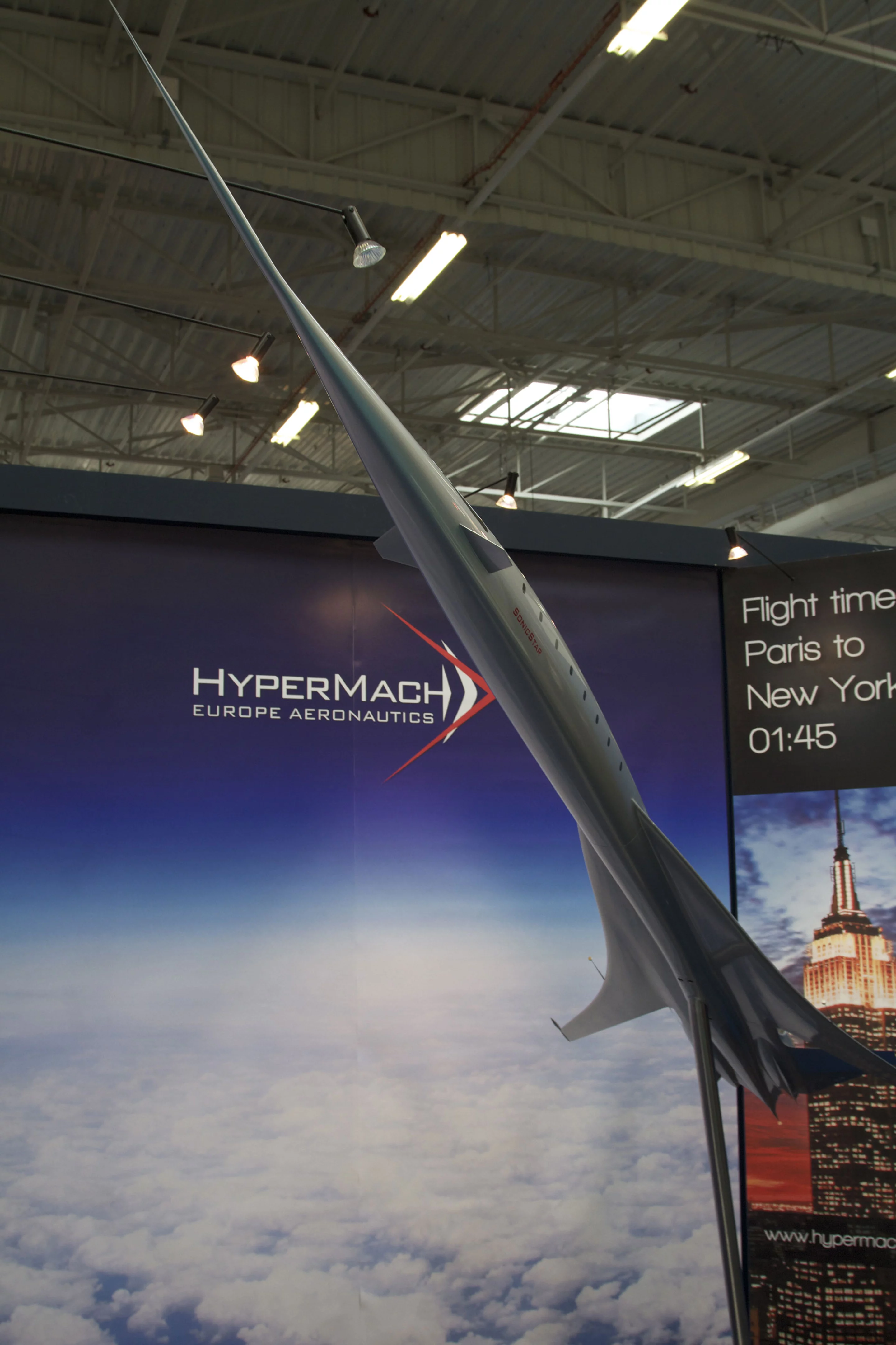HyperMach unveils SonicStar supersonic business jet concept