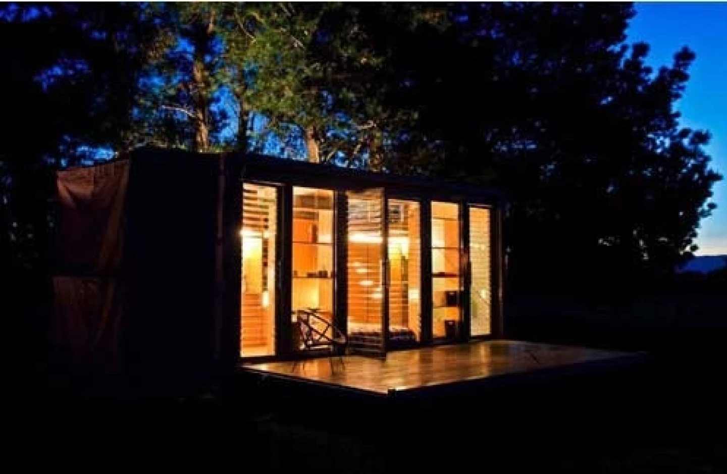 The US$55,000 Port-a-bach relocatable home (in a shipping container)