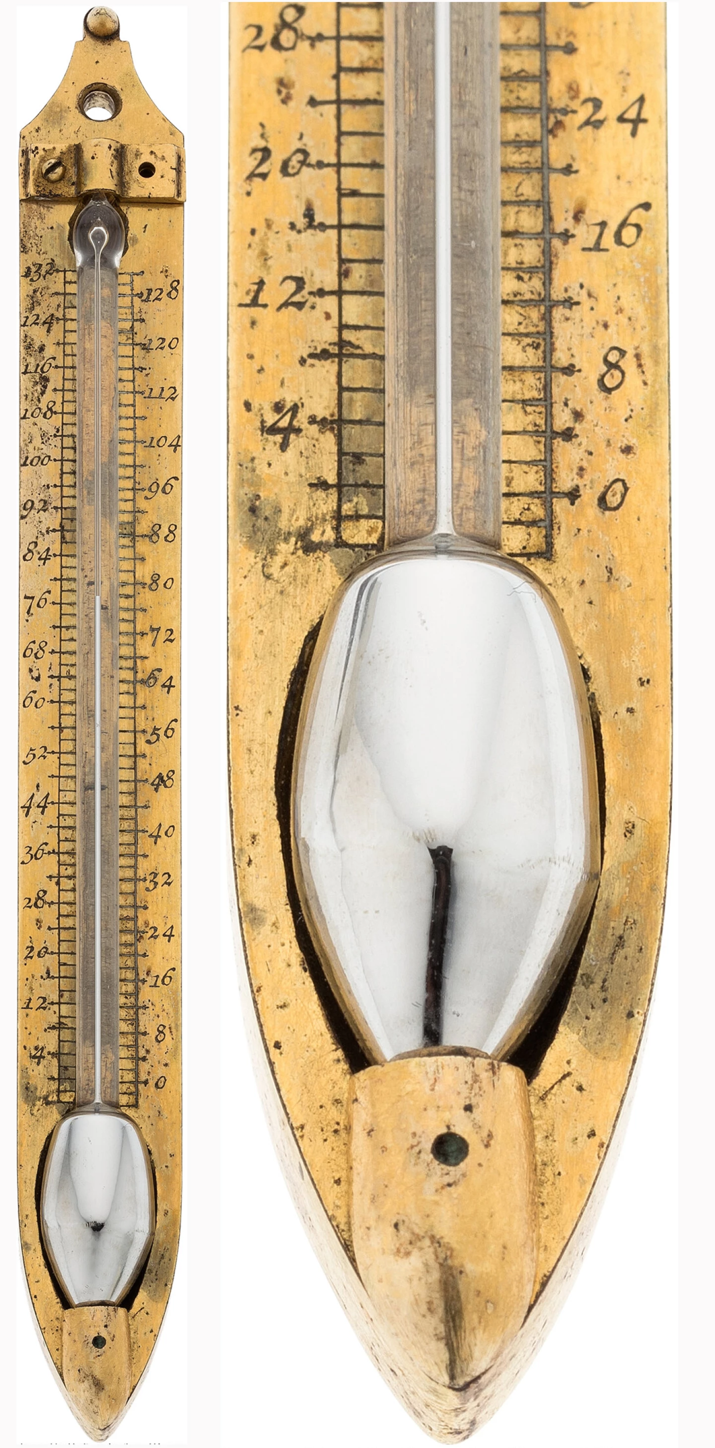 Original 300-year-old Fahrenheit thermometer drops in value at auction