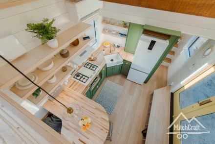 Extra-wide tiny house pushes the boundaries for comfort and style