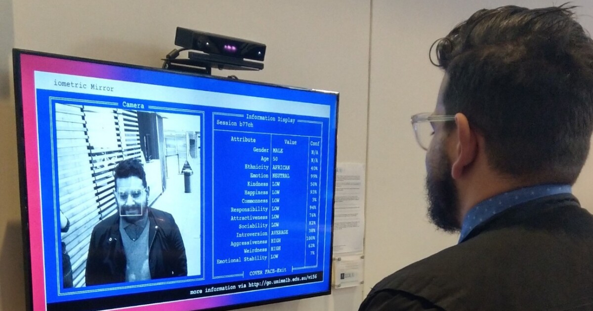 Biometric Mirror starkly demonstrates how facial recognition systems ...