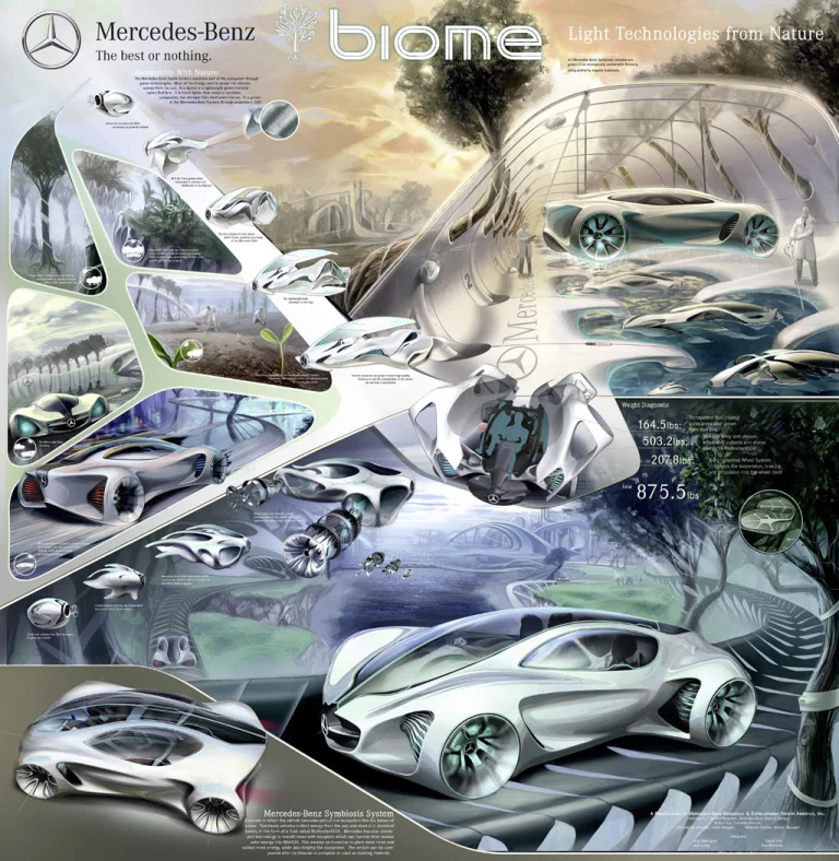 Mercedes-Benz BIOME Concept – could cars be grown in a lab?