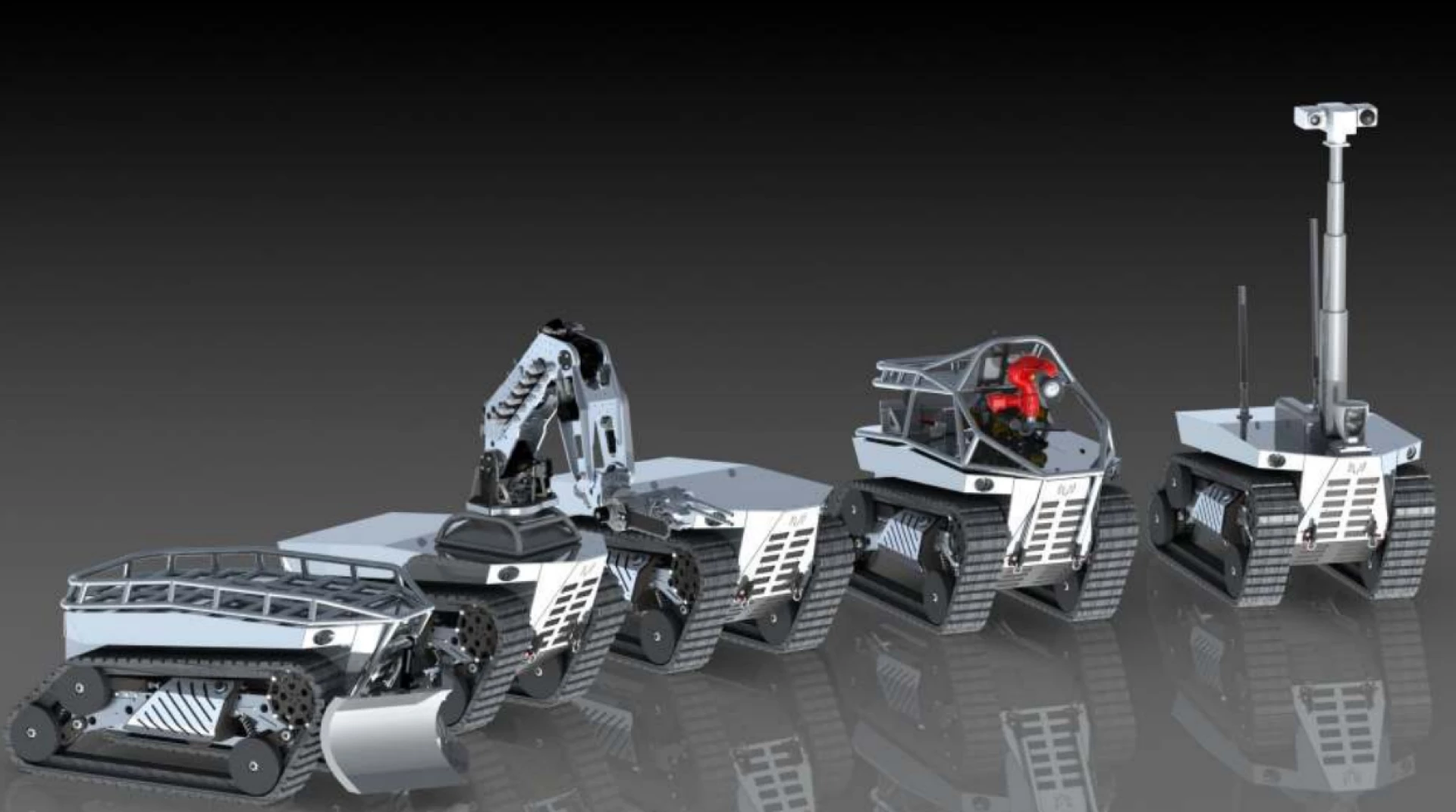 Thermite fire-fighting robot removes firefighters from harm's way