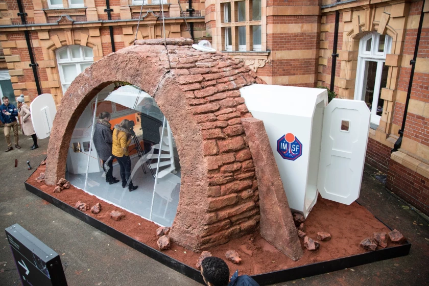 National Geographic looks at life on Mars with London model home