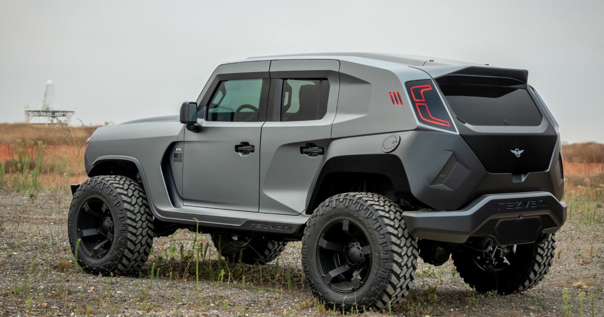 Rezvani Tank X: Bulletproof urban war machine becomes the world's first ...