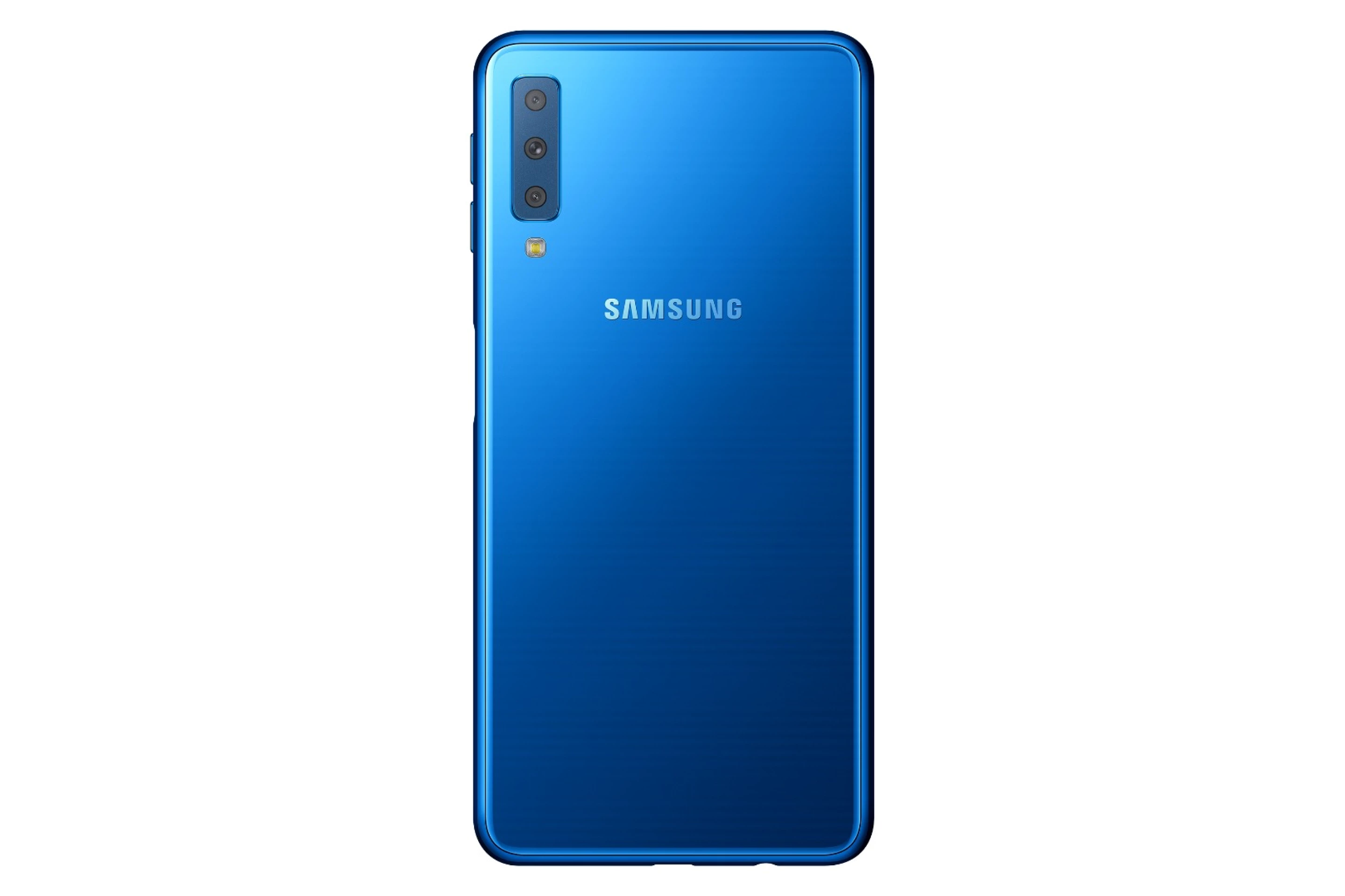 Samsung announces funky midrange Galaxy A7 with triple rear camera setup