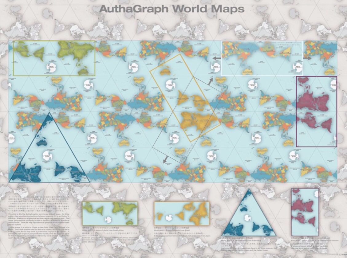 Size does matter: Authagraph World Map turns the Earth into a rectangle ...