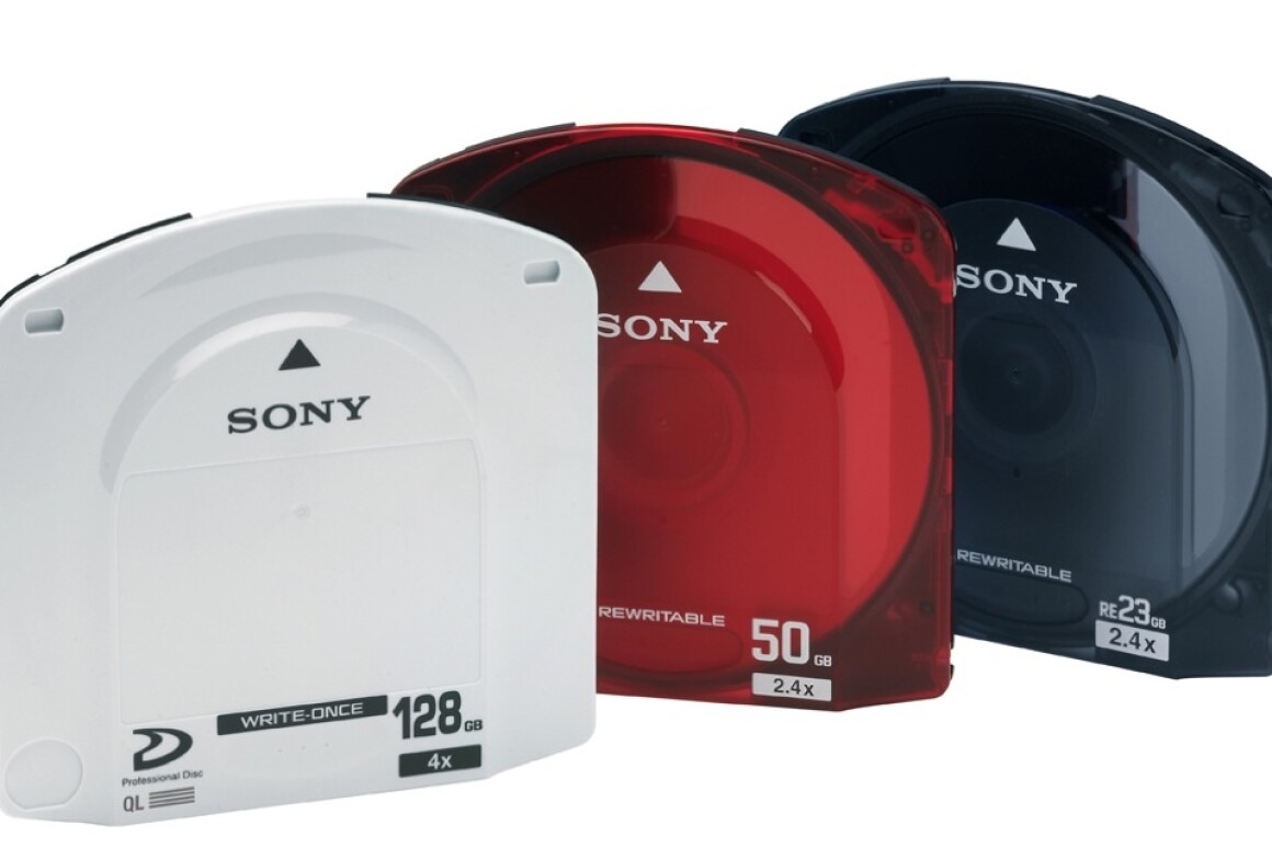 Sony and Panasonic working on 300 GB optical discs