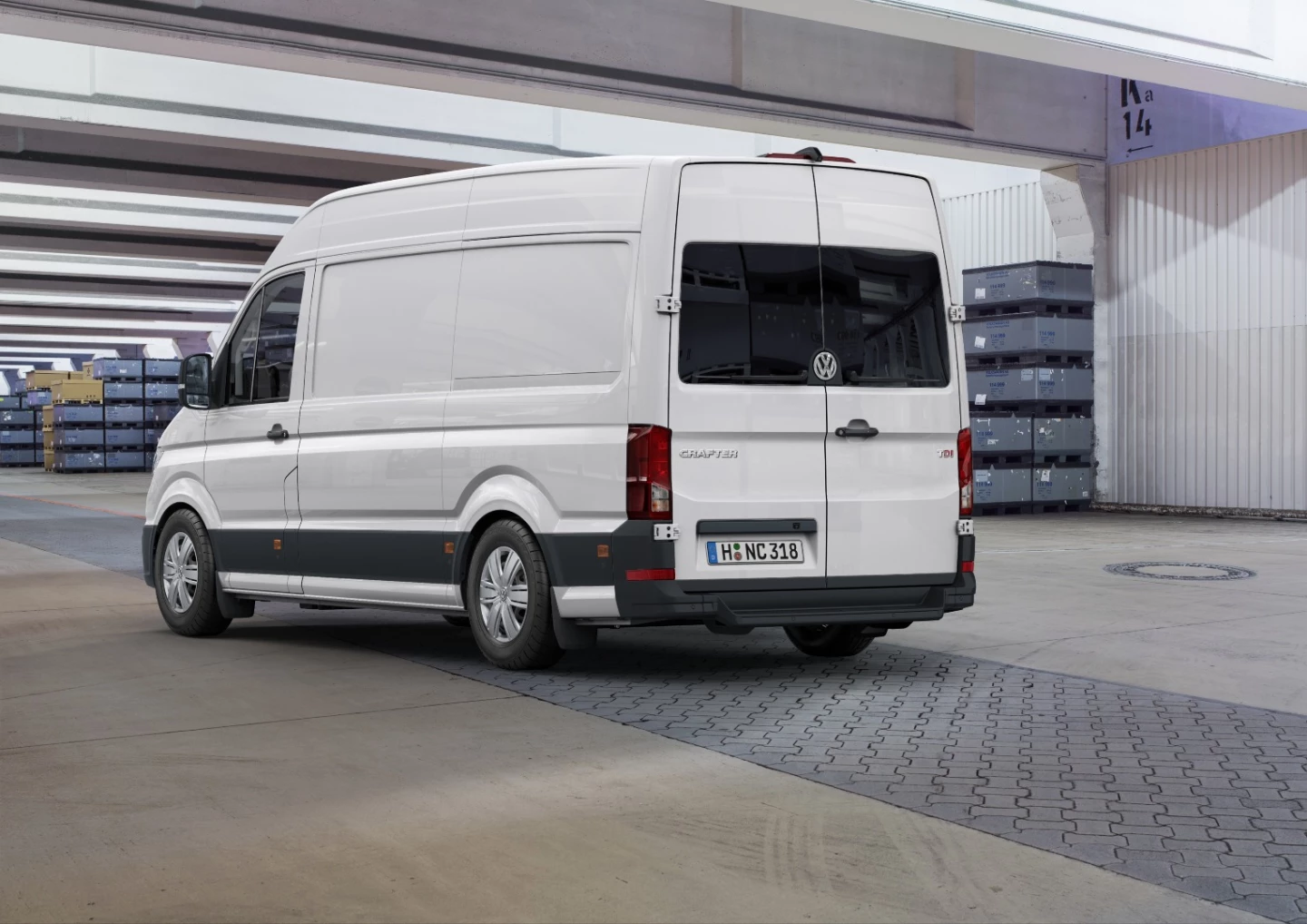 VW Crafter is smarter than your average van