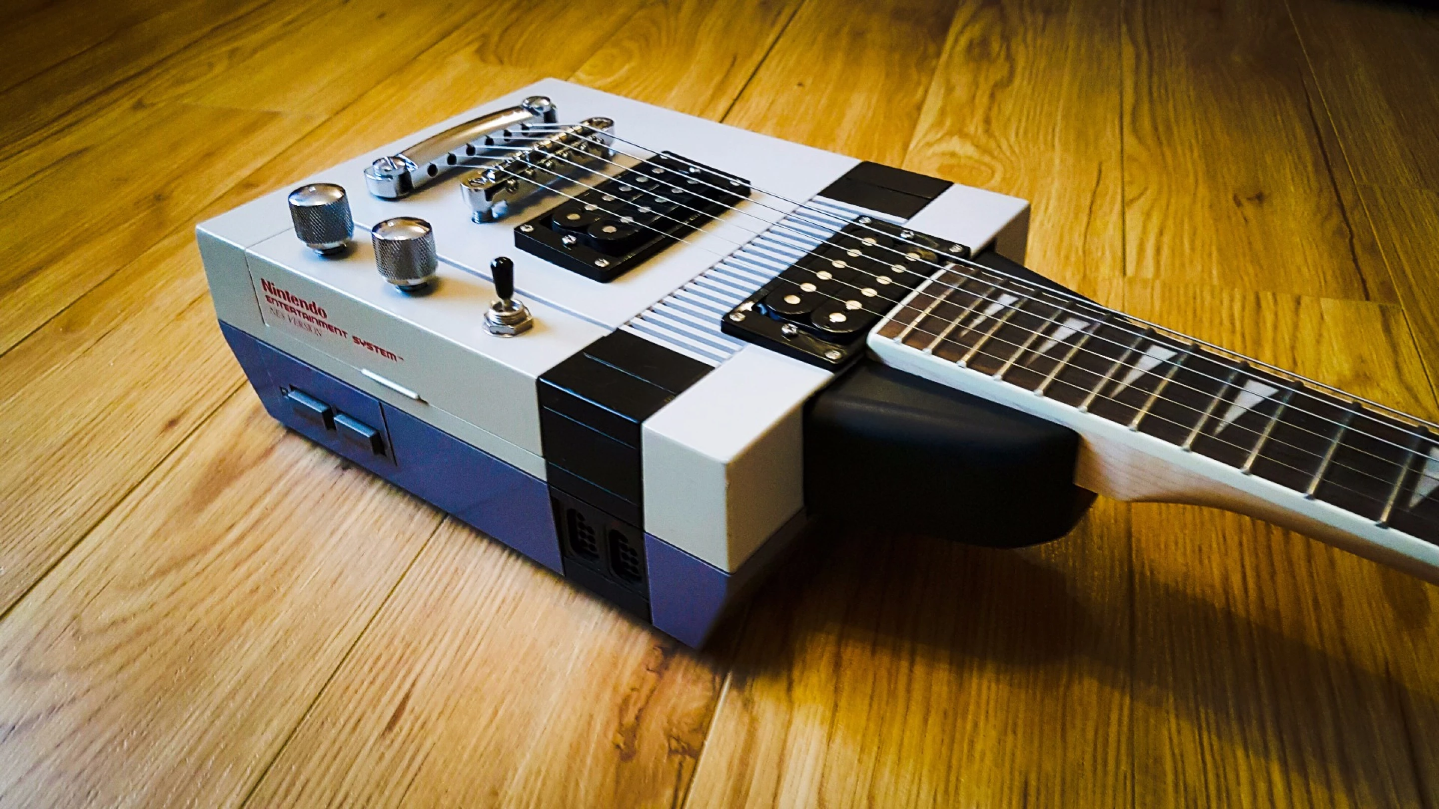 Turning junk into funk: Guitars made from things found around the home