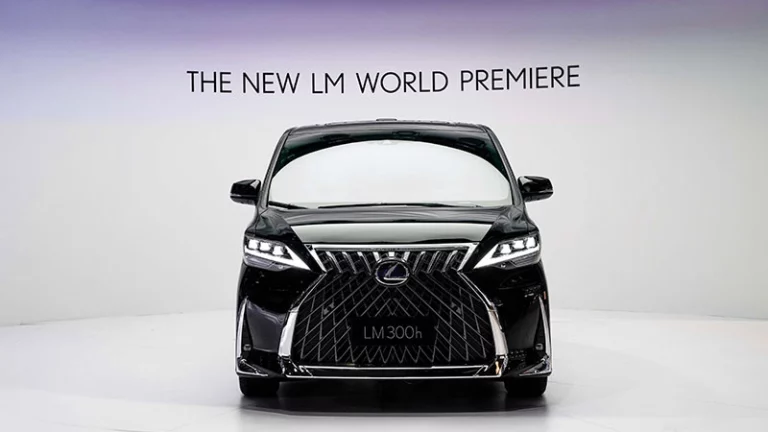 Lexus makes the minivan a proper luxury car with chauffeur-ready LM MPV