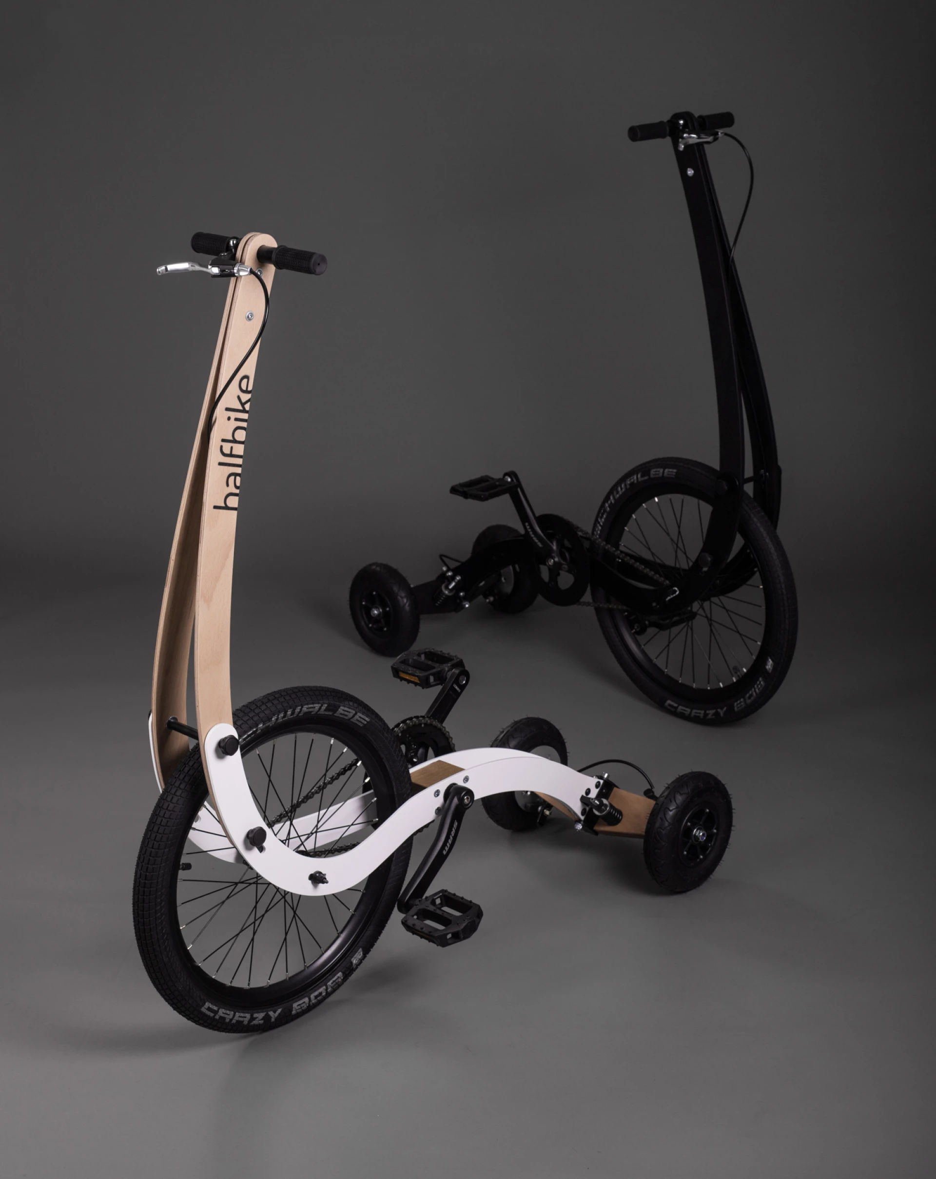 Halfbike II takes an oddball approach to transit