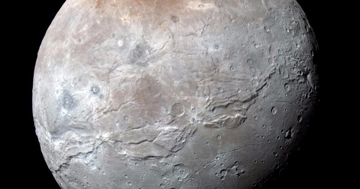 charon moon compared to pluto