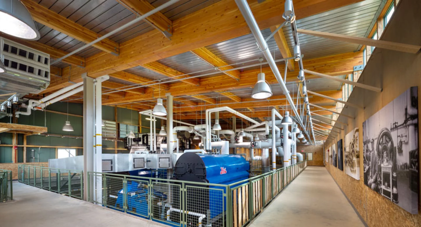 Of biomass and green roofs: US school slashes winter energy bill